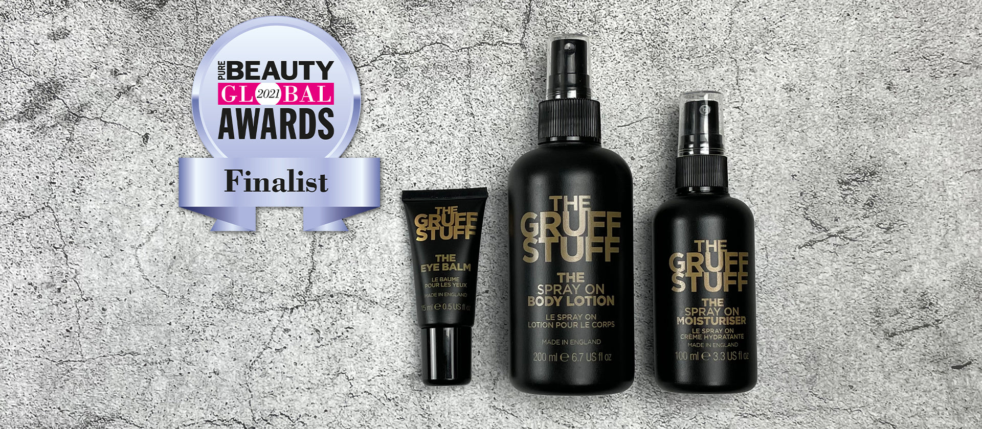 THE GRUFF STUFF shortlisted to be the Best New International Breakthro